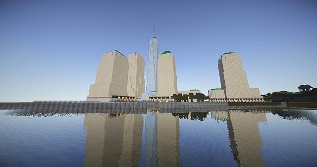 New World Trade Center and World Financial Center Minecraft Map
