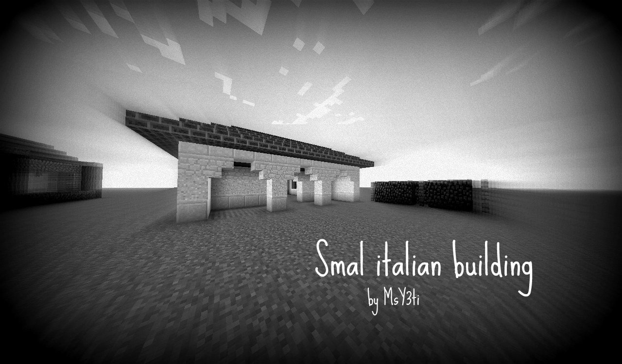 Small italian building Minecraft Map
