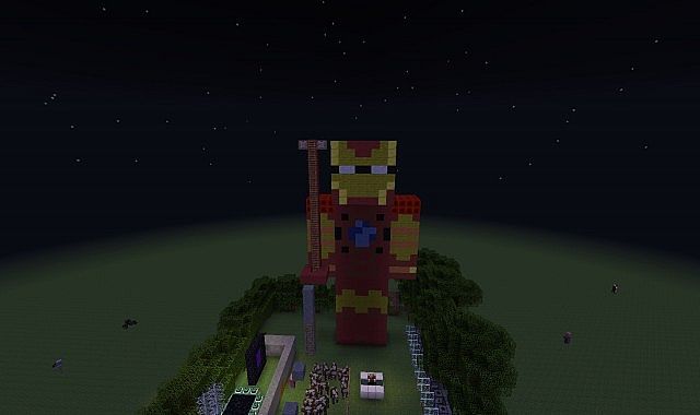 Iron man Minecraft Map