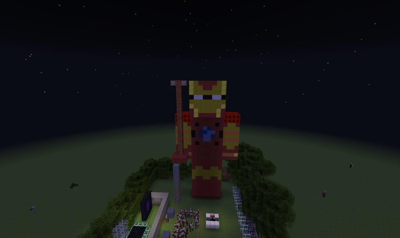 Iron man Minecraft Map