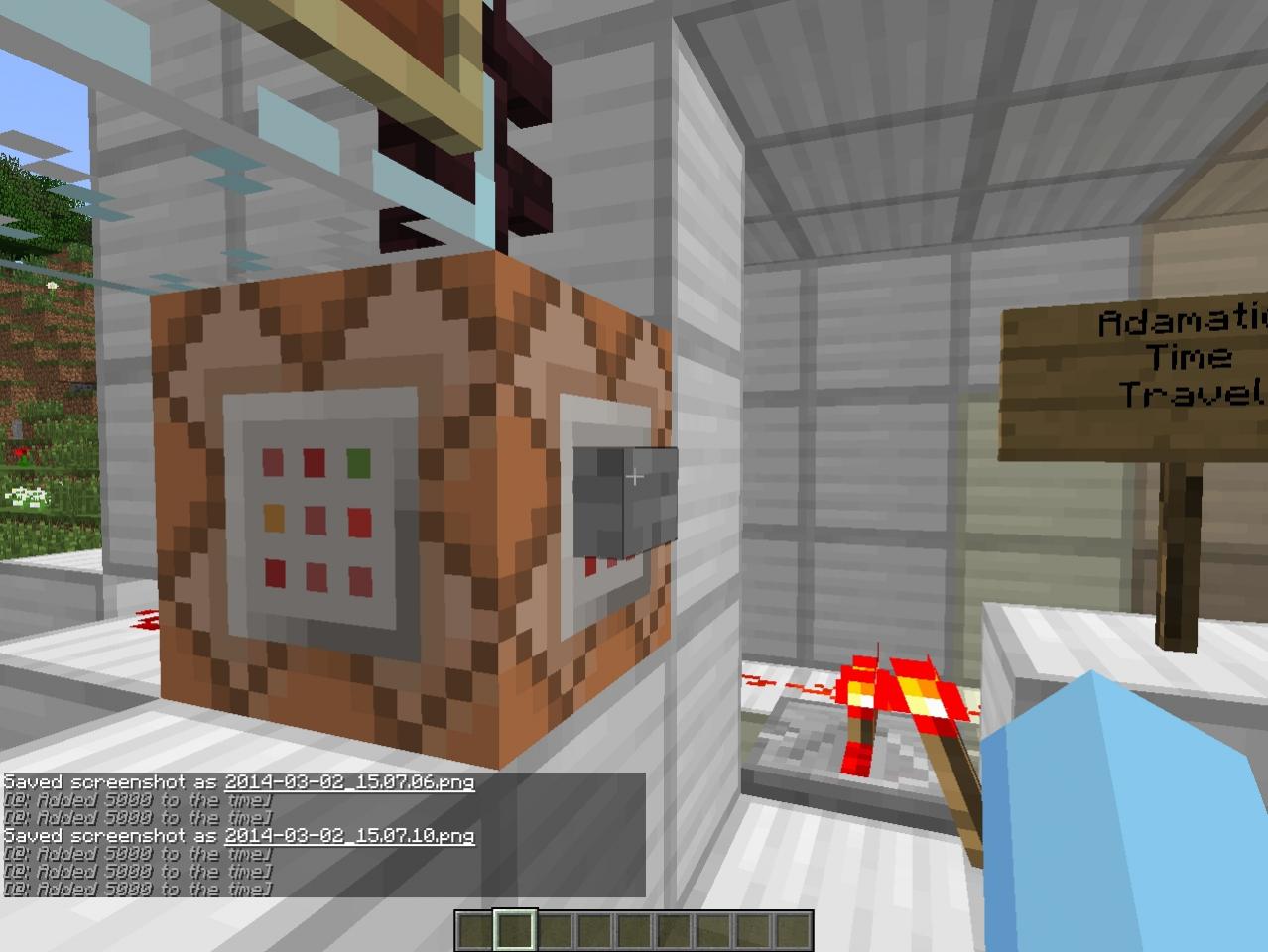 Time machine Minecraft Map