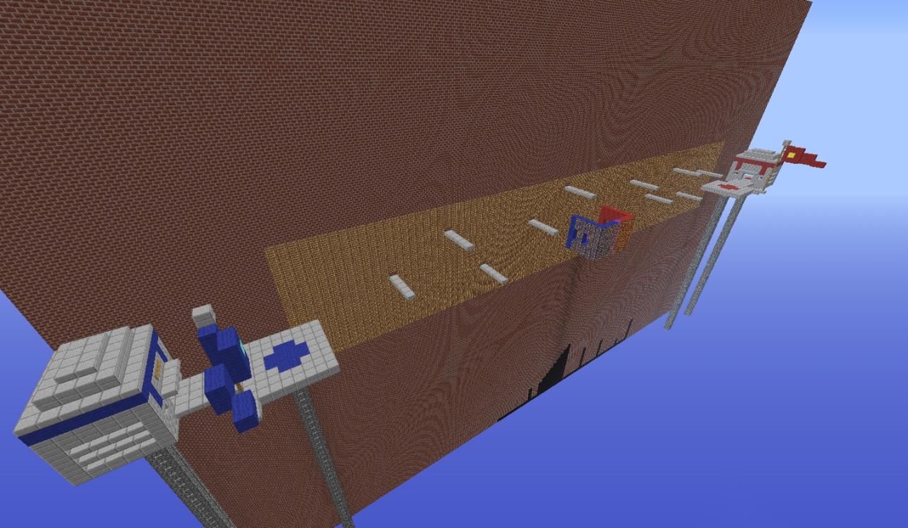 THE WALL PvP map Minecraft Map