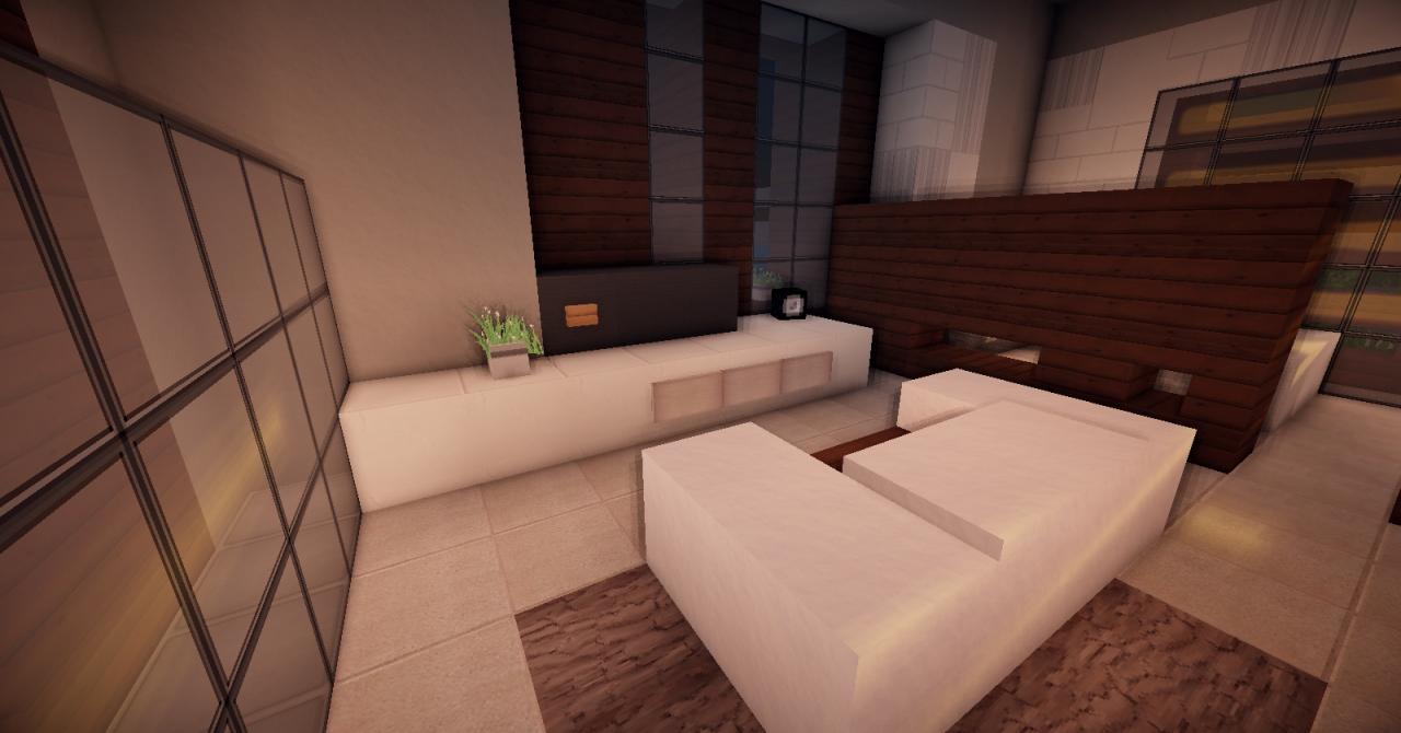 Coral I Modern House Minecraft Map