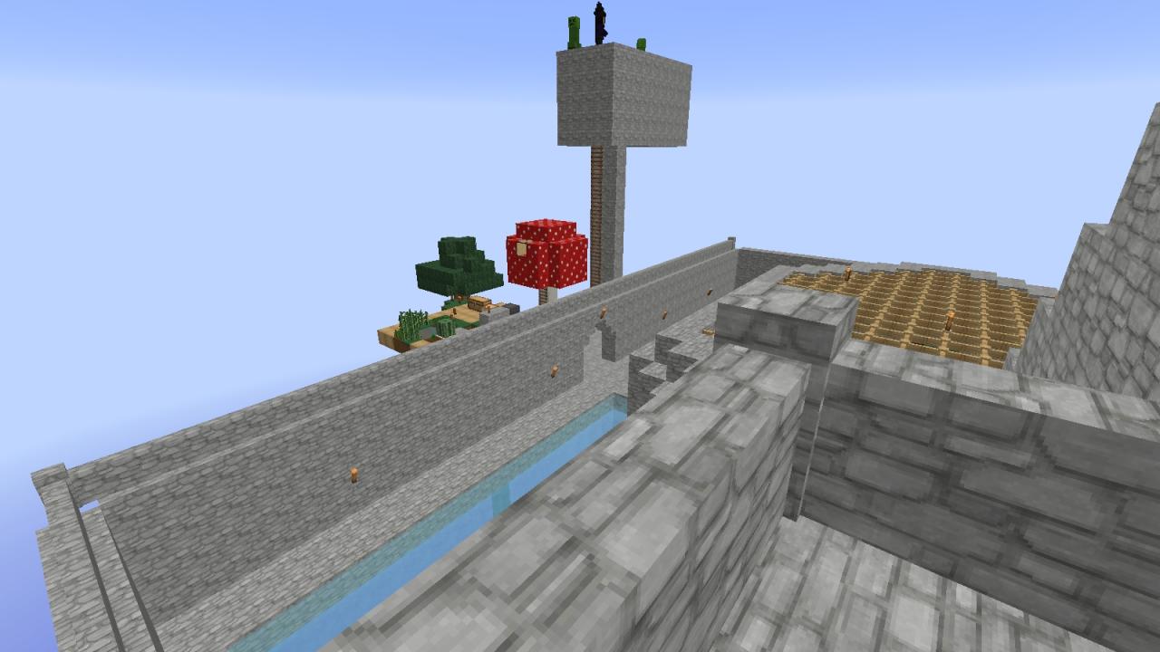 Mega Skyblock Island Minecraft Map