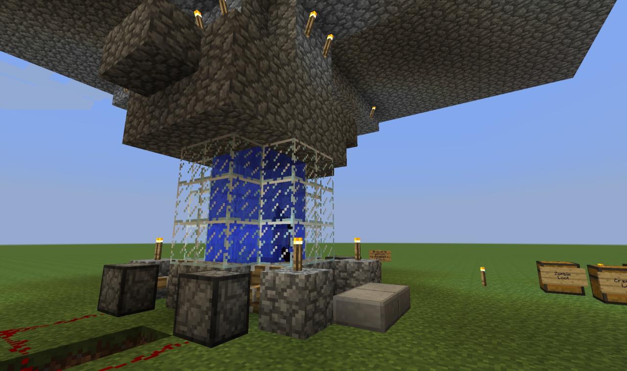 Minecraft Mob Farm/ Traps Minecraft Map