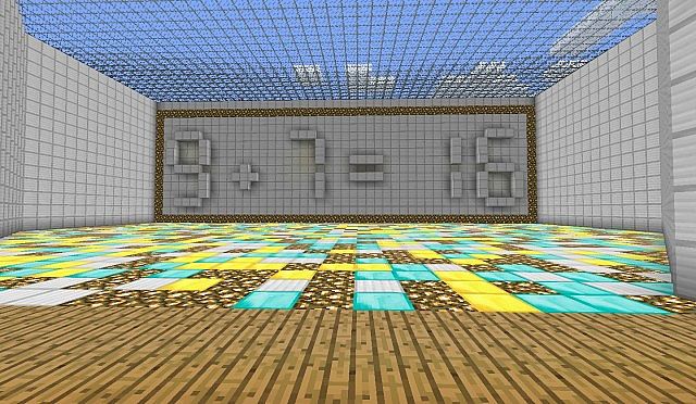 My First Calculator Minecraft Map
