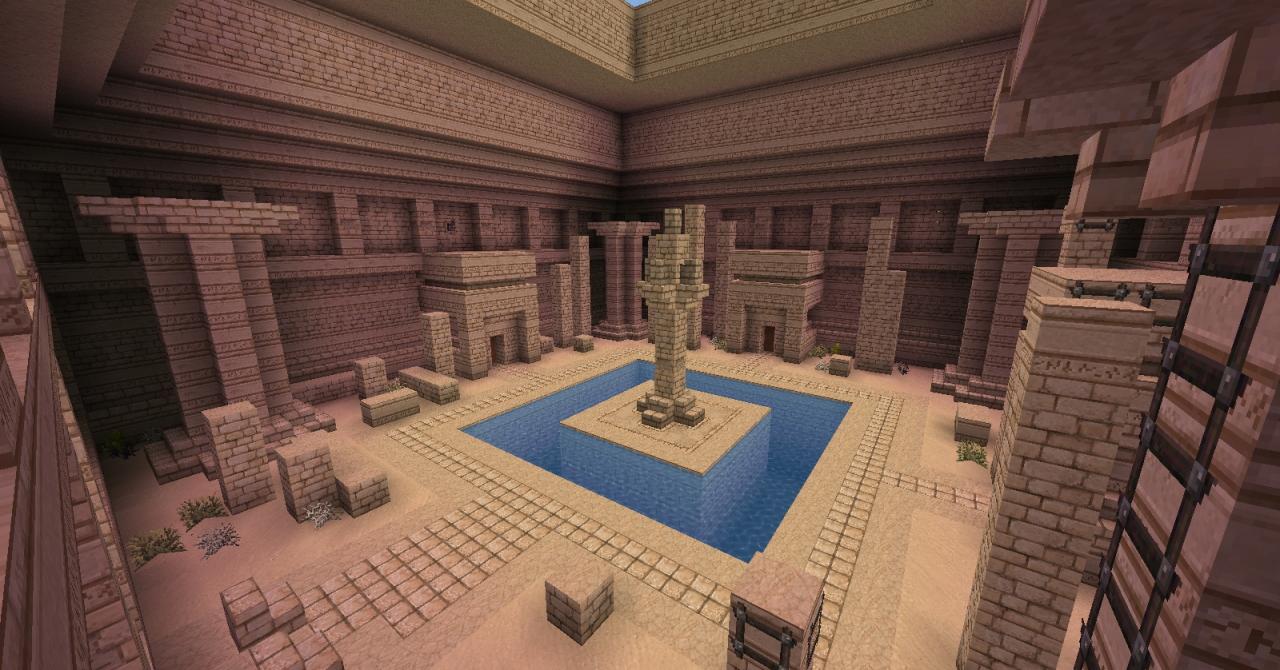 Tomb Raider - Eyes of Atlantis Minecraft Map