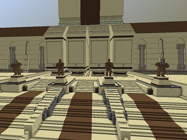 Epic, Insanely Huge New Jedi Temple [1:2 scale] (WIP) Minecraft Map