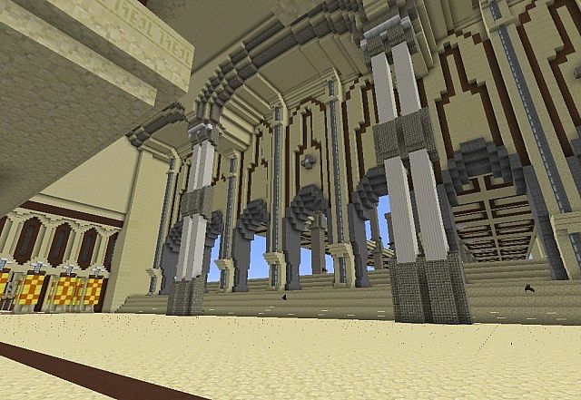 Epic, Insanely Huge New Jedi Temple [1:2 scale] (WIP) Minecraft Map