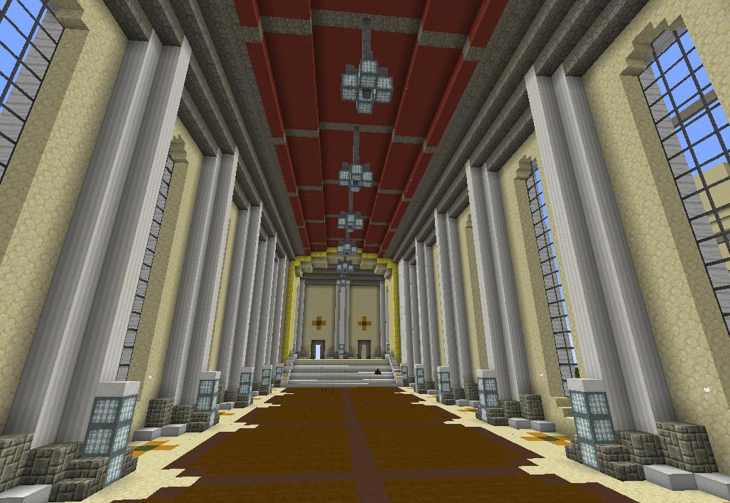 Epic, Insanely Huge New Jedi Temple [1:2 scale] (WIP) Minecraft Map