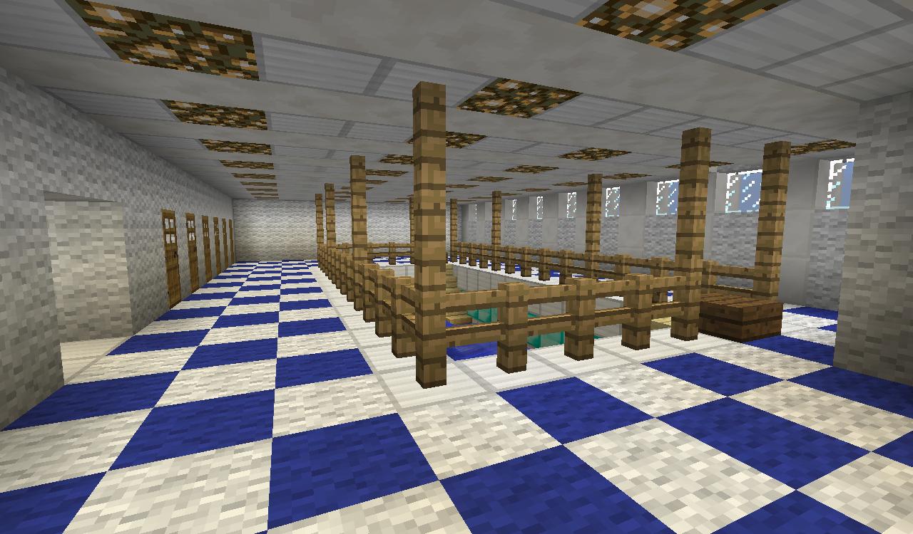 Titanic First Class Interior Minecraft Map