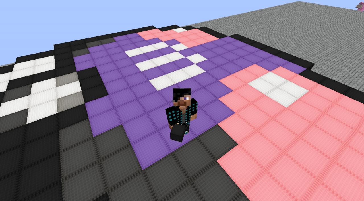 Pokeballs 2D PixelArt 8 Schematic Minecraft Map