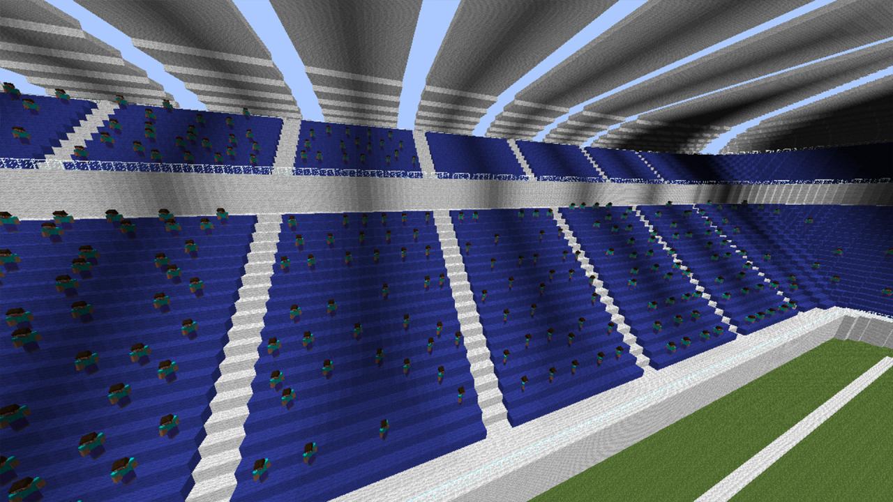 The Most Beautiful Stadium World Cup 2014 - Arena das Dunas Minecraft Map