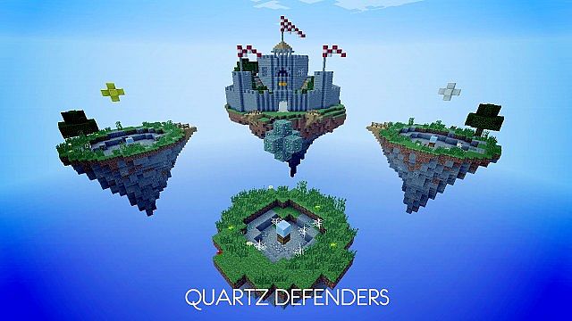 "QUARTZ DEFENDERS" EVENT PVP MAP [1.7.4-1.8] 4 Teams Minecraft Map