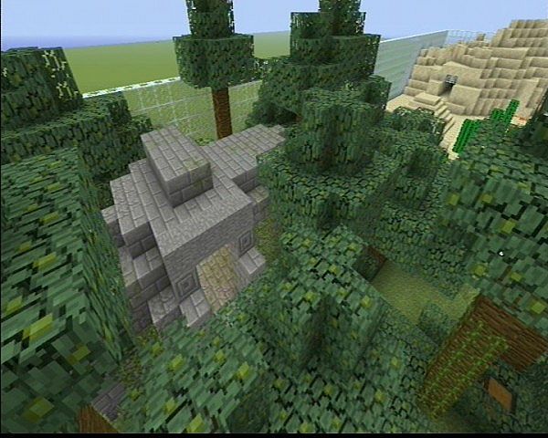 Hunger Games PS3 "Adventure Forest" Minecraft Map