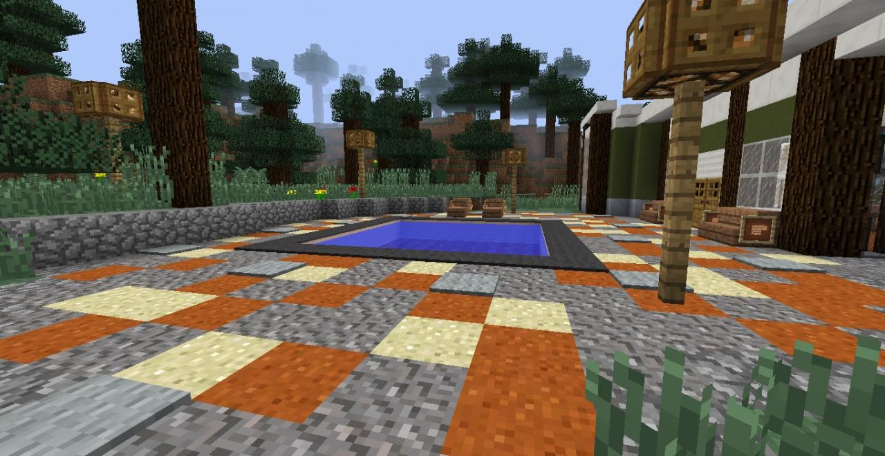 Custom Clay I A Modern House Minecraft Map