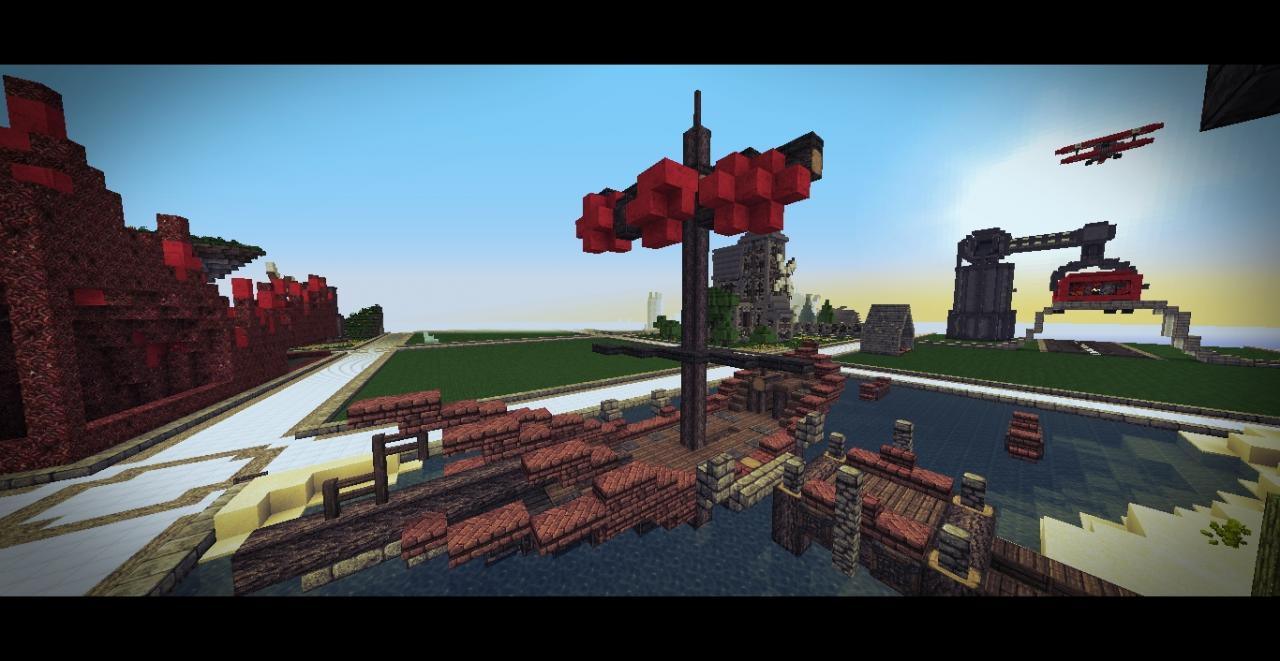 Orcish River Town [Small Plot build] Minecraft Map