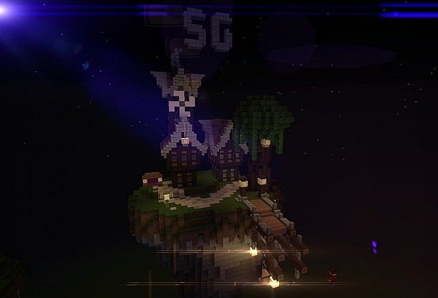 Q-Craft Minigames spawn Minecraft Map