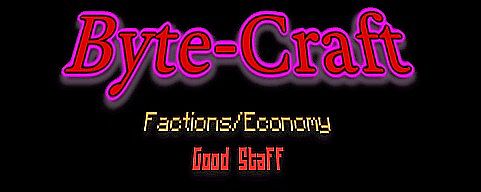Byte-Craft B-team! Minecraft Server