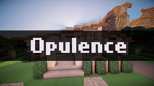Opulence | Modern Era House | Minecraft Map