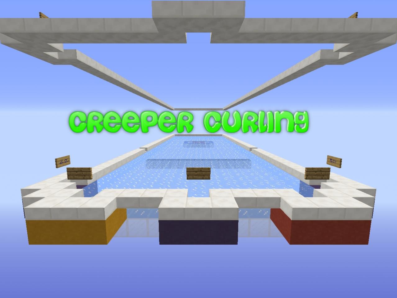 Creeper Curling [1.8+] Minecraft Map