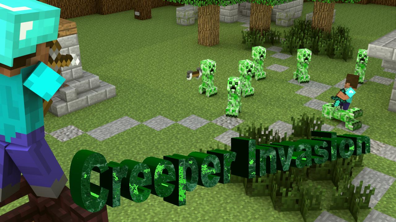 Creeper Invasion Minecraft Map