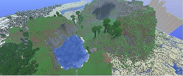 Custom Terrain Minecraft Map