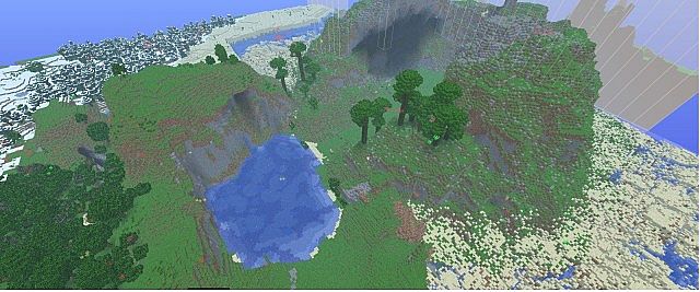 Custom Terrain Minecraft Map