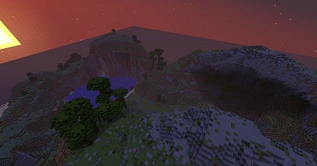 Custom Terrain Minecraft Map