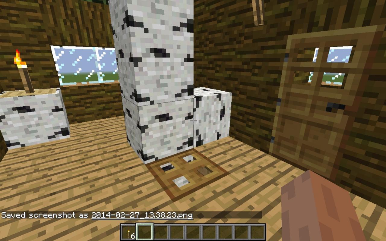 Small Birch Treehouse Minecraft Map