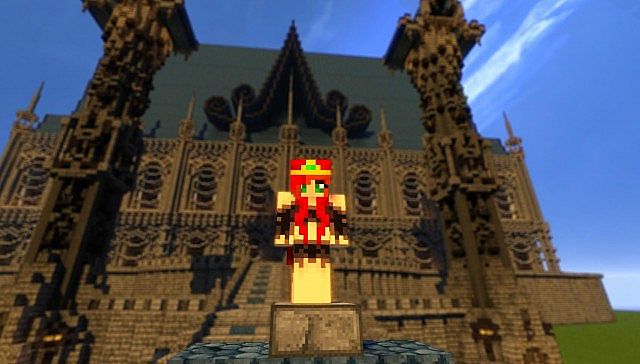 Cathedral/Freebuild Minecraft Map