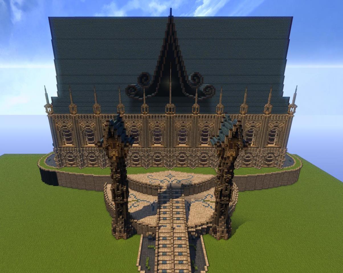 Cathedral/Freebuild Minecraft Map