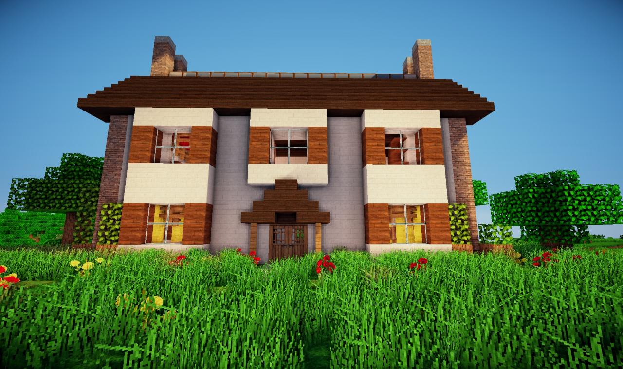 Colonial House Minecraft Map