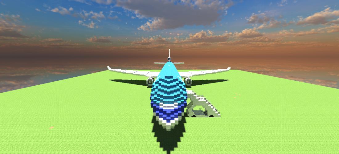 MD-11 KLM Airlines Minecraft Map