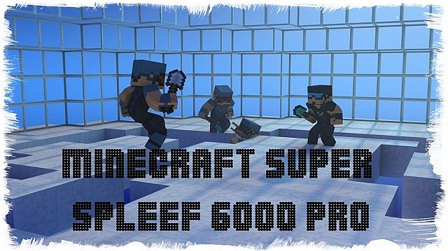 Minecraft Super Spleef 6000 PrO - 14w08a or Above Minecraft Map