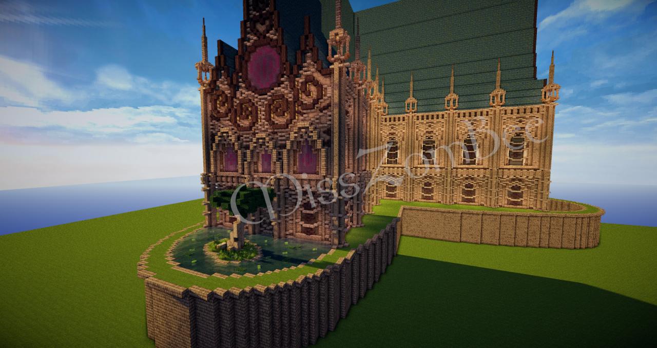 Cathedral/Freebuild Minecraft Map