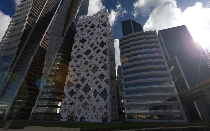 O-14 Tower Minecraft Map