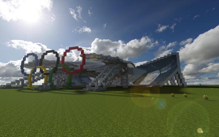 300 Subscribers: Olympic Aquatics Centre Minecraft Map