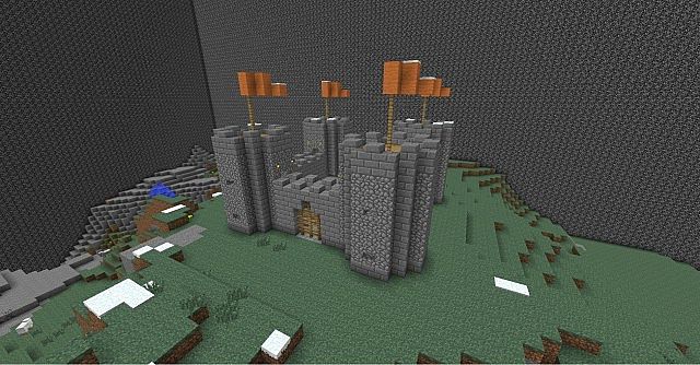 CASTLE WAR Minecraft Map