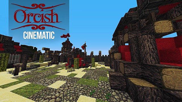 Orcish River Town [Small Plot build] Minecraft Map