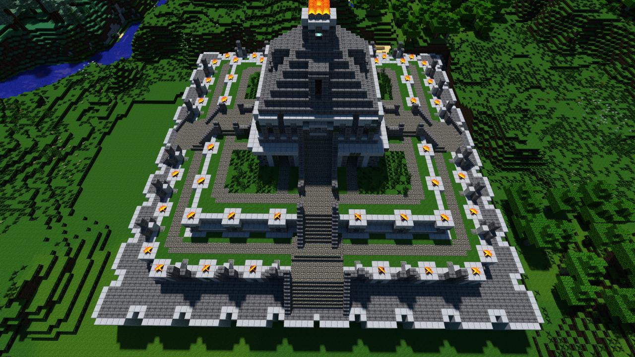 Ancient Temple PVP Arena Minecraft Map