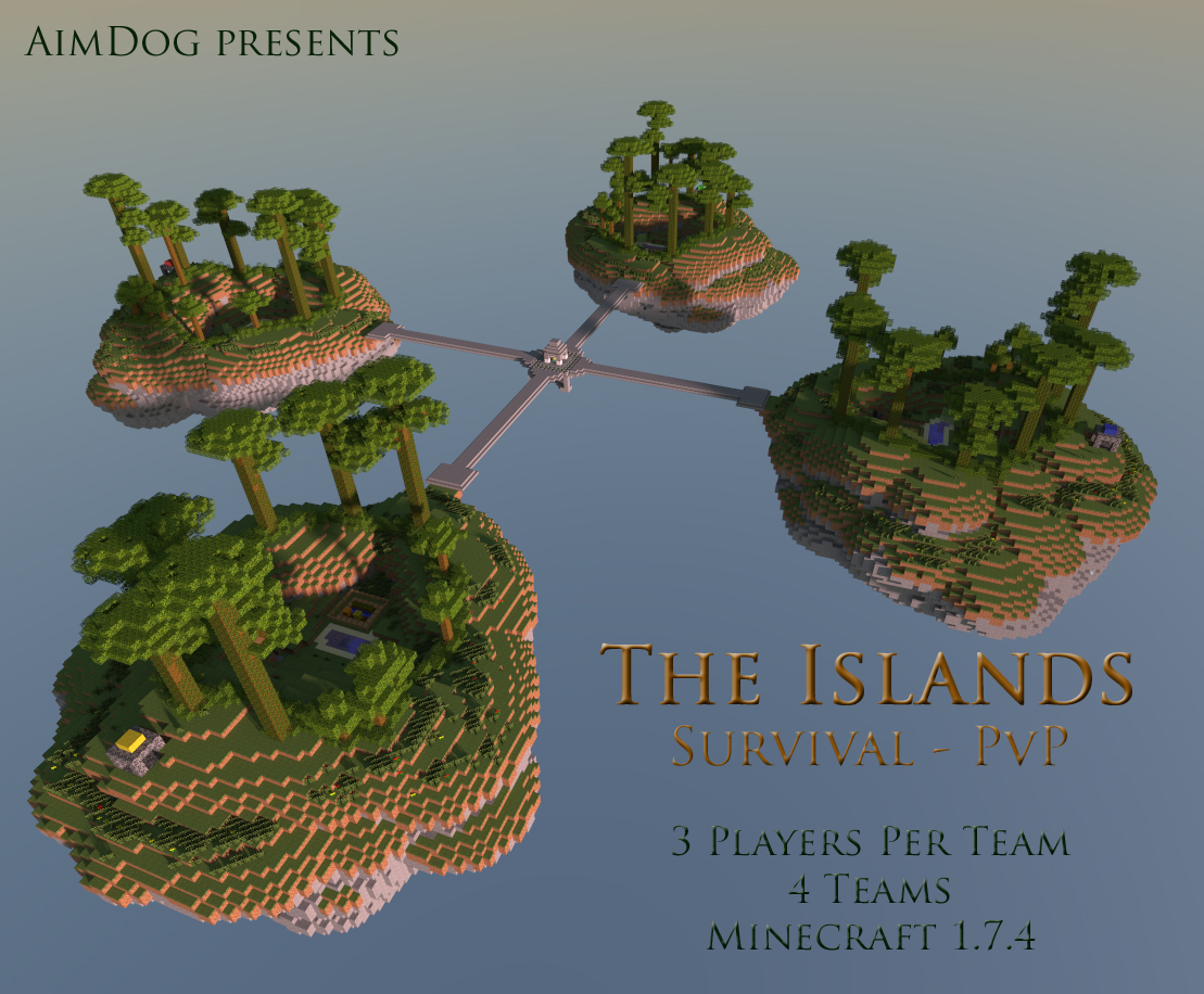 The Islands - Survival PvP Minecraft Map