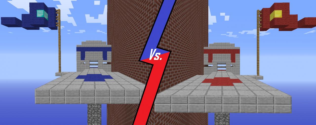 THE WALL PvP map Minecraft Map
