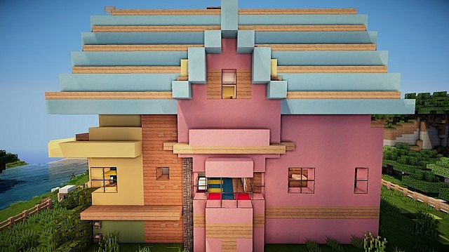 Minecraft: Lets Build Disney Pixar Up House Final Part!!! Minecraft Map