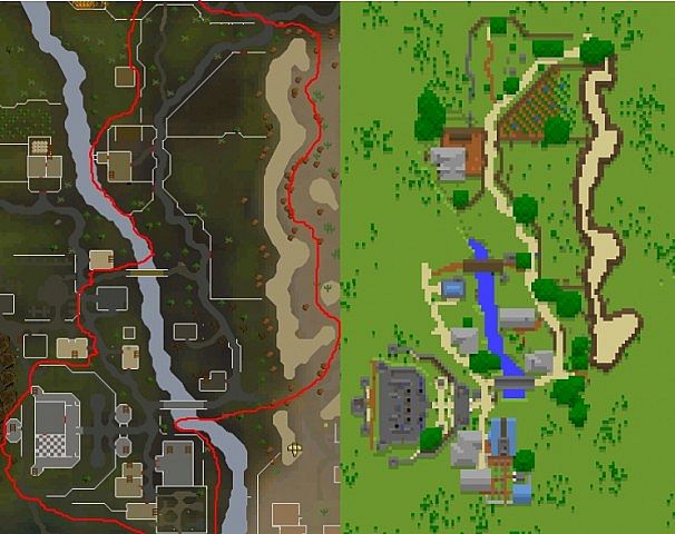 Runescape Minecraft world Minecraft Map