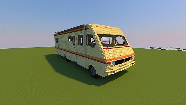 The RV from Breaking Bad Minecraft Map