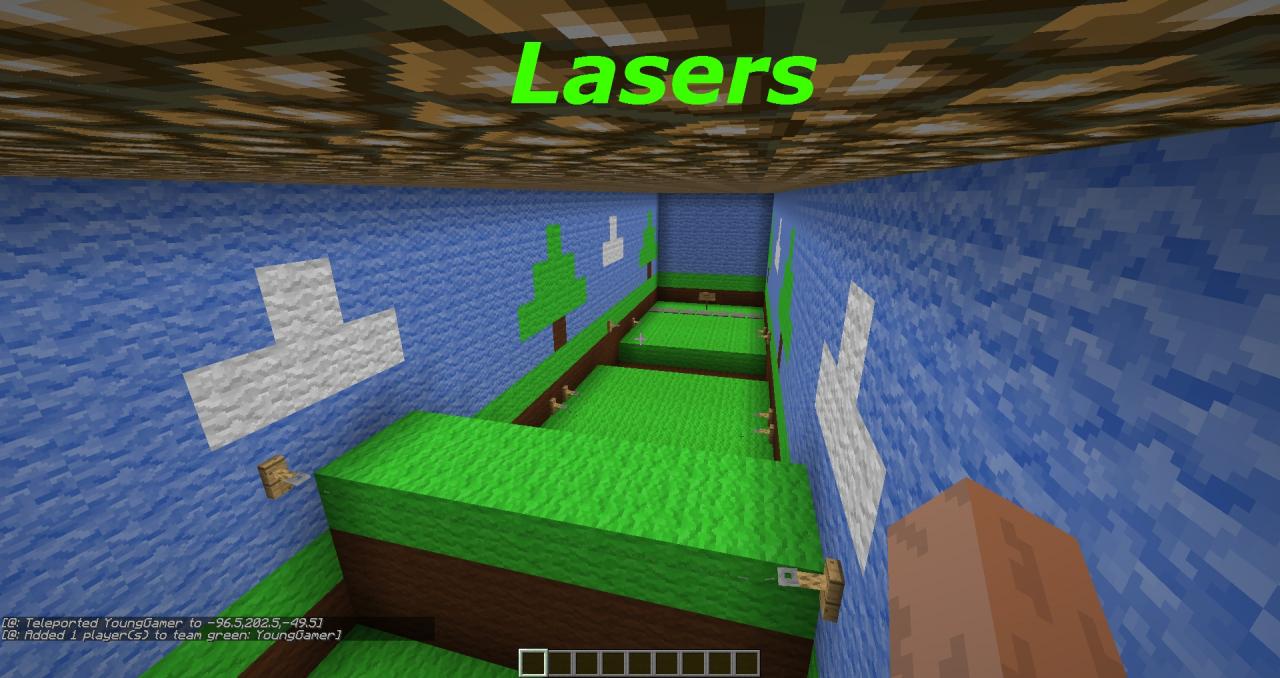 Lasers Minecraft Map