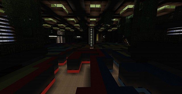 Laser game Minecraft Map