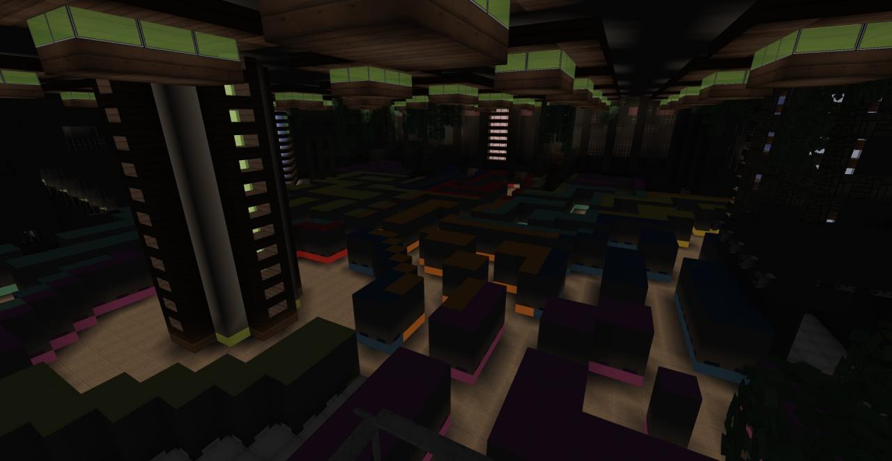 Laser game Minecraft Map