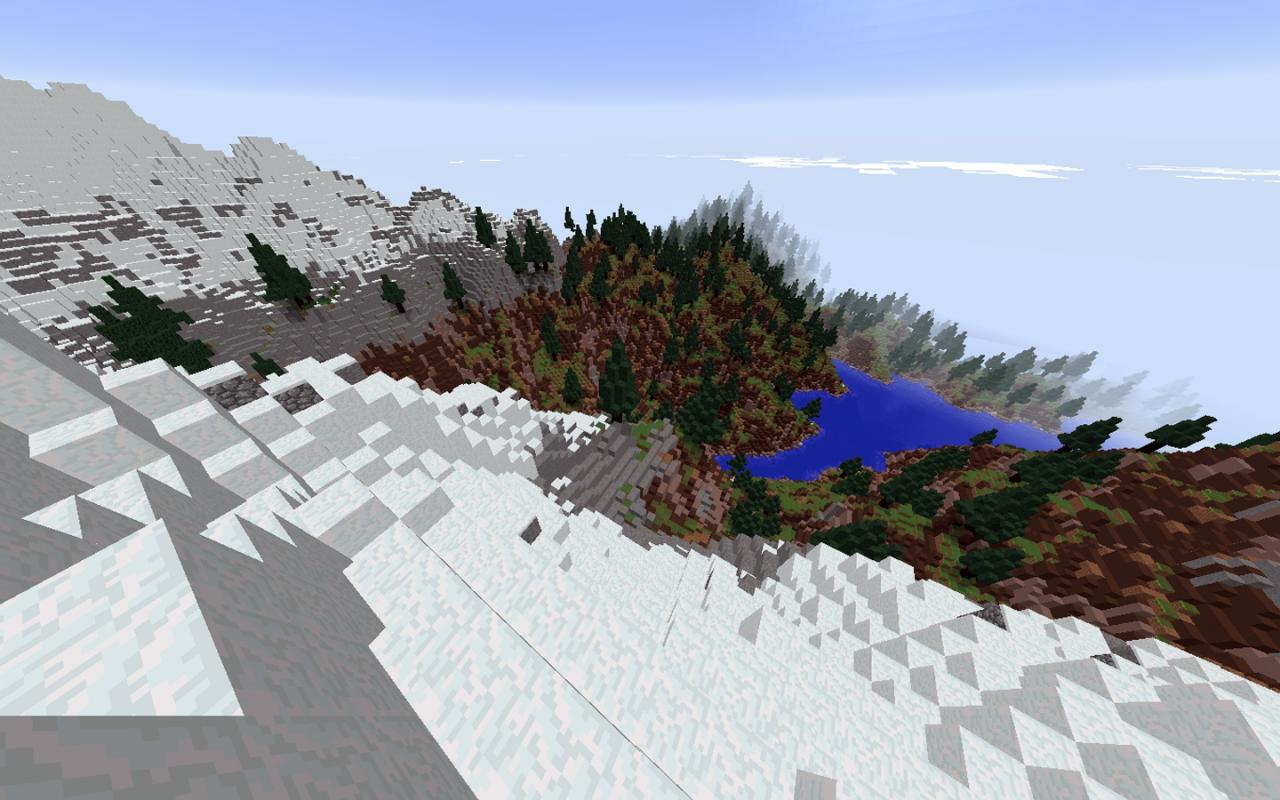 Realistic Scandinavian Isles - 3.5k x 3.5k - Architectus Minecraft Map